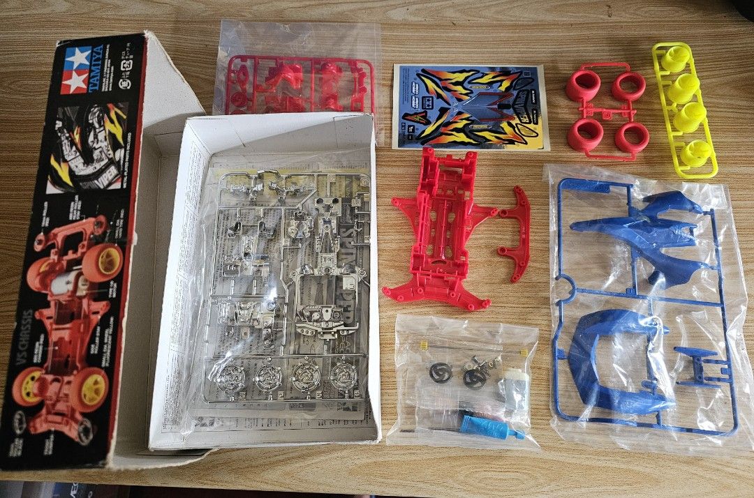 Tamiya Mini 4wd Spin Viper Blue with Waigo Hobby Decals, Hobbies & Toys ...