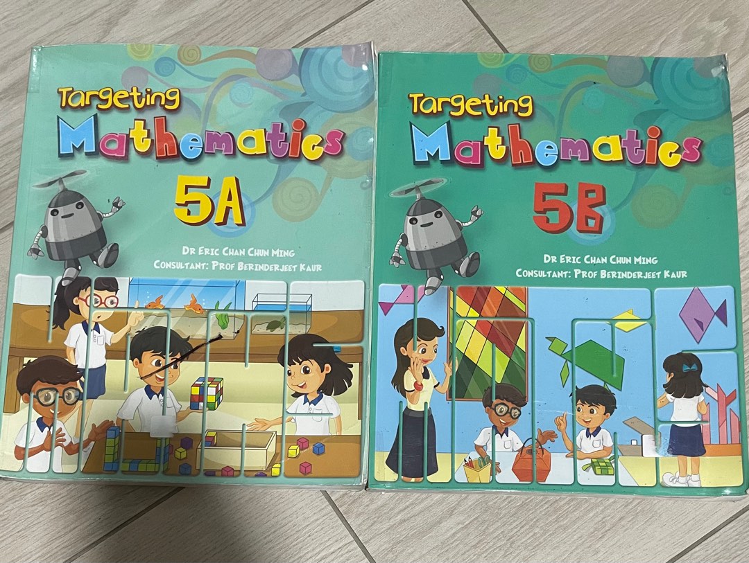 Targeting Mathematics P5A & 5B, Hobbies & Toys, Books & Magazines ...