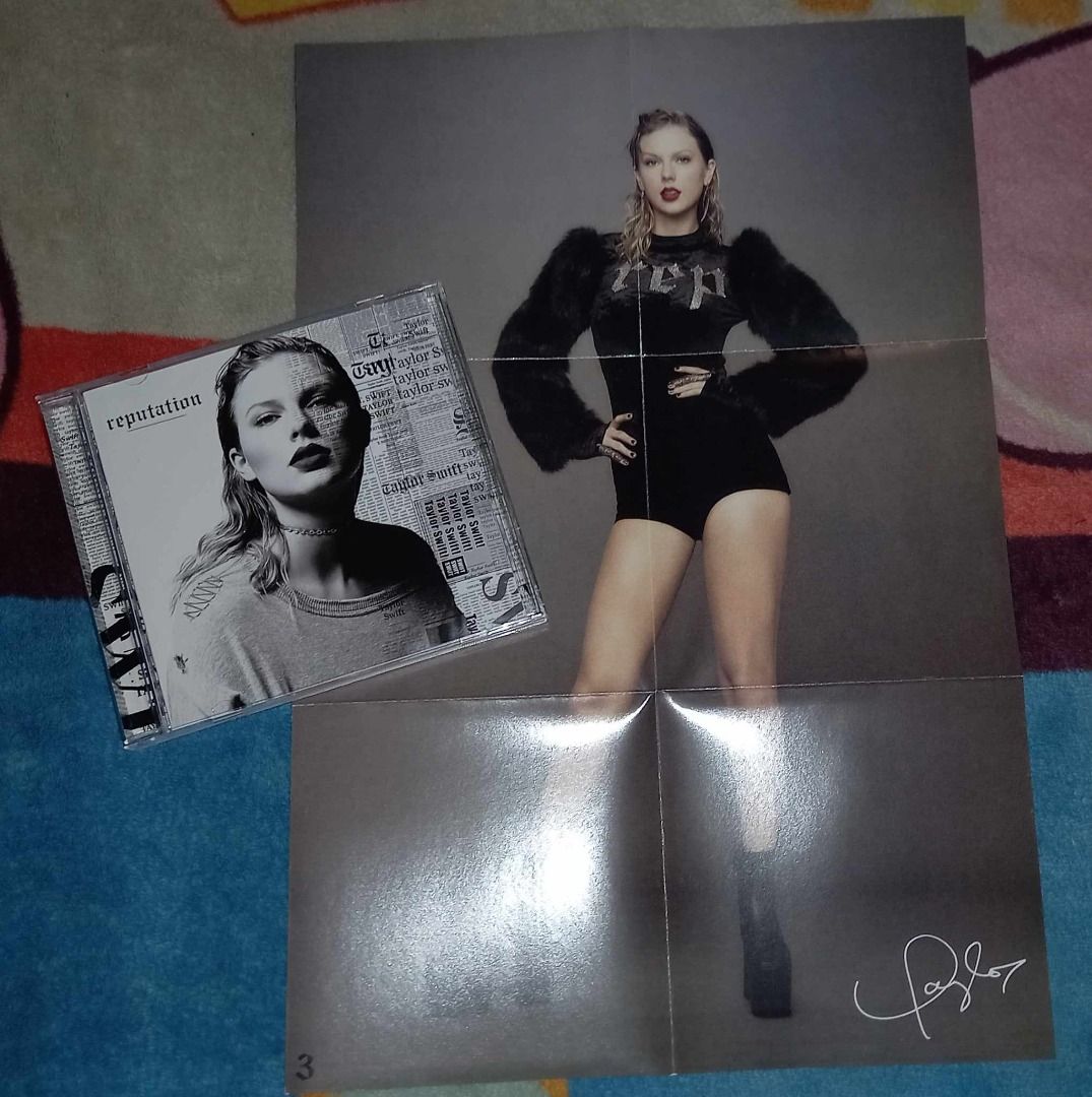 Taylor Swift : Reputation (2017) + Original Official Folded Poster ...
