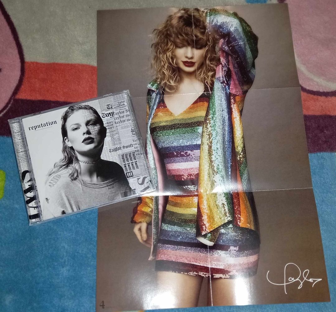Taylor Swift : Reputation (2017) + Original Official Folded Poster ...