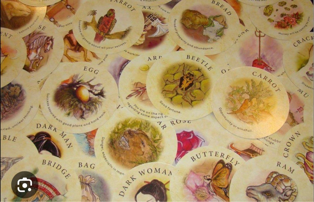 Tea Leaf Fortune Oracle Cards, Hobbies & Toys, Toys & Games on Carousell
