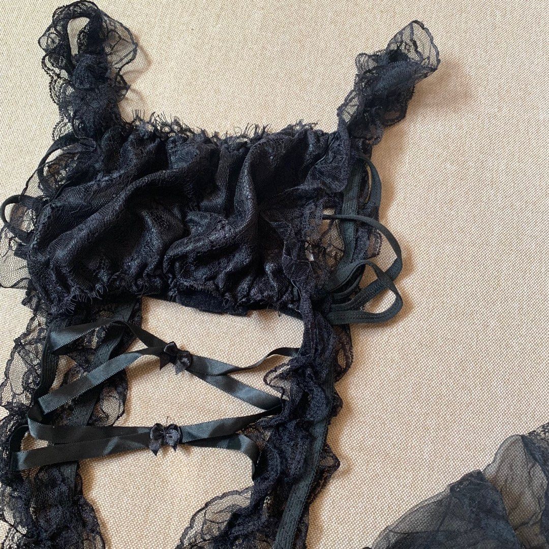 Teddy lingerie, Women's Fashion, Undergarments & Loungewear on Carousell