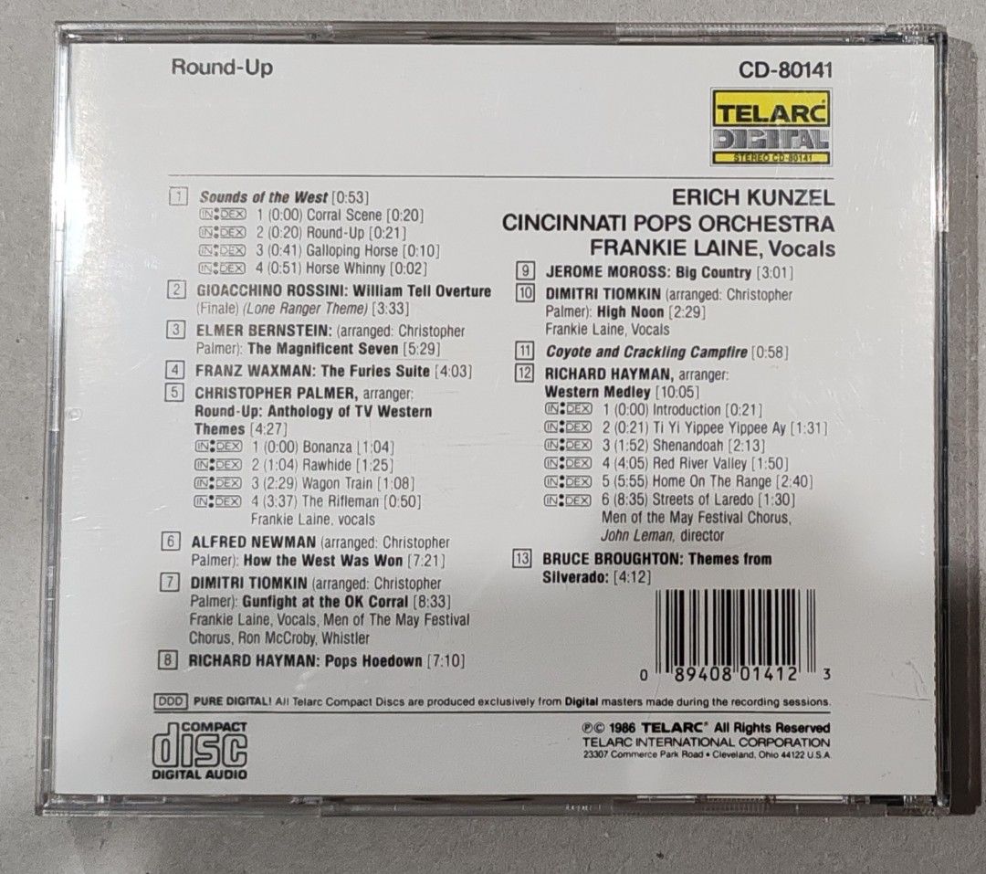 Telarc Digital Audiophile CD Round Up, Happy Trails Round up 2 early ...