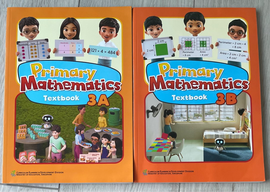 Primary 3 Mathematics Textbooks, Hobbies & Toys, Books & Magazines ...