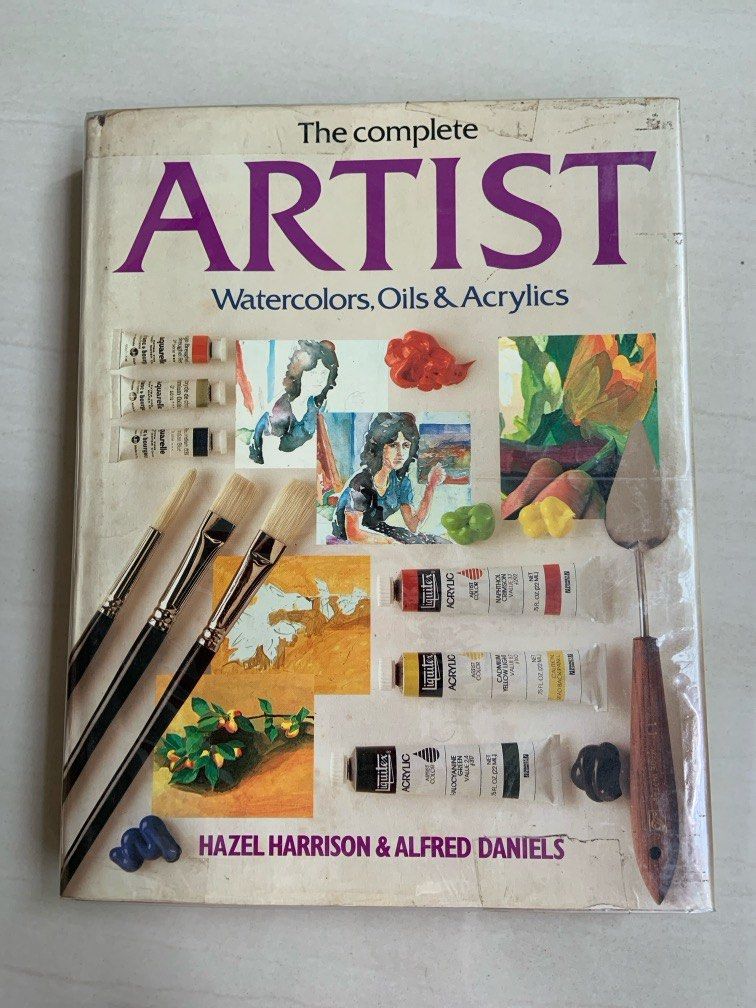 The complete artist watercolors oil and acrylics, Hobbies & Toys, Books ...