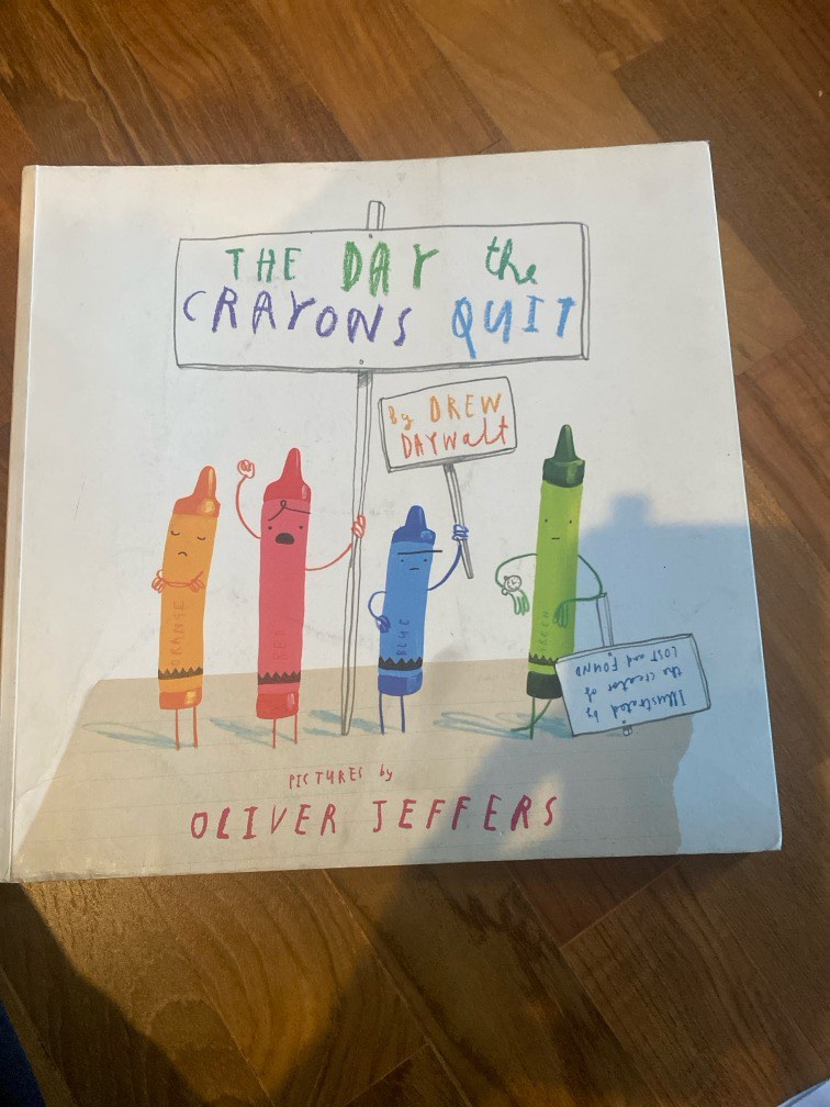 The day the crayons quit P1 books, Hobbies & Toys, Books & Magazines ...