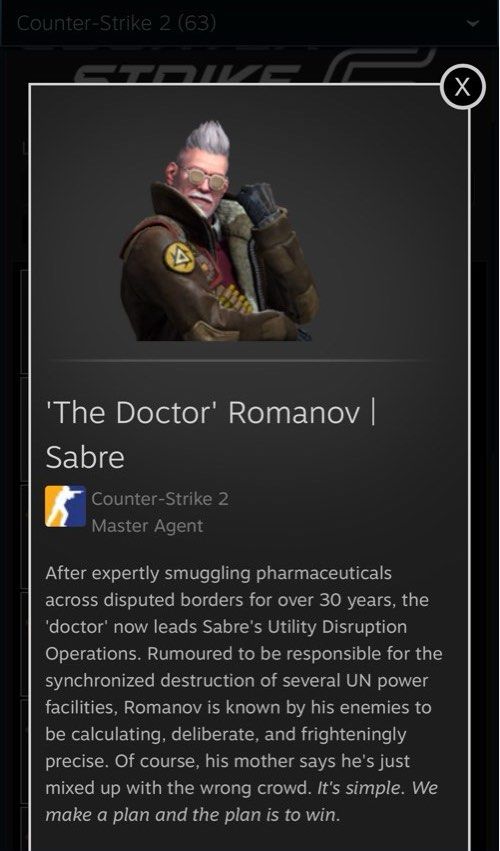 'The Doctor' Romanov I Sabre, Video Gaming, Gaming Accessories, Game ...