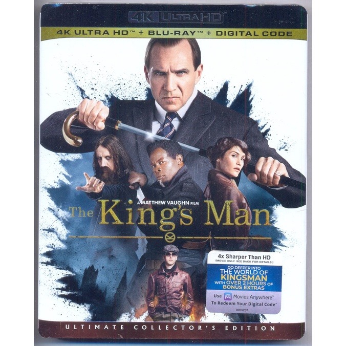 The Kings Man 4K [ Blu-Ray ], Hobbies & Toys, Music & Media, CDs & DVDs ...