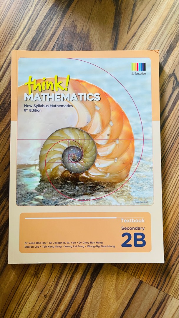 think! mathematics 2B, Hobbies & Toys, Books & Magazines, Textbooks on ...