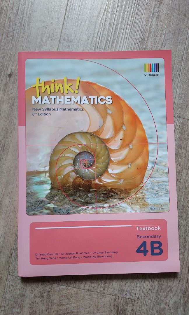 think! mathematics 8th edition 4A and 4B (textbook), Hobbies & Toys ...