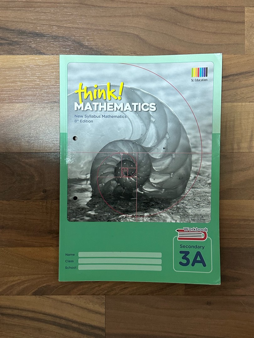 think! mathematics 8th edition sec3A workbook, Hobbies & Toys, Books ...