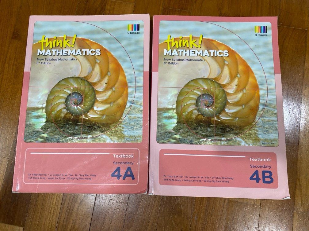 Think Mathematics Textbook 3aandb 4aandb Hobbies And Toys Books And Magazines Textbooks On Carousell