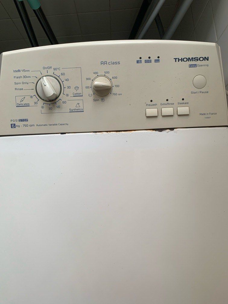 Thomson Washing Machine (TX9607), TV & Home Appliances, Washing ...