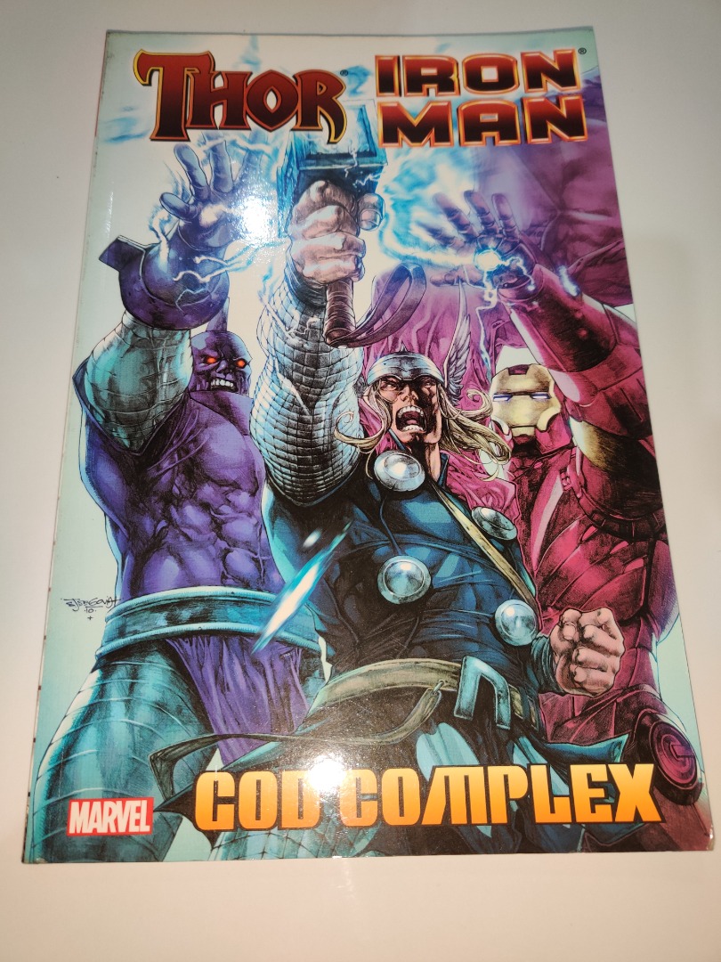 Thor / Iron Man: God Complex, Hobbies & Toys, Books & Magazines, Comics & Manga on Carousell