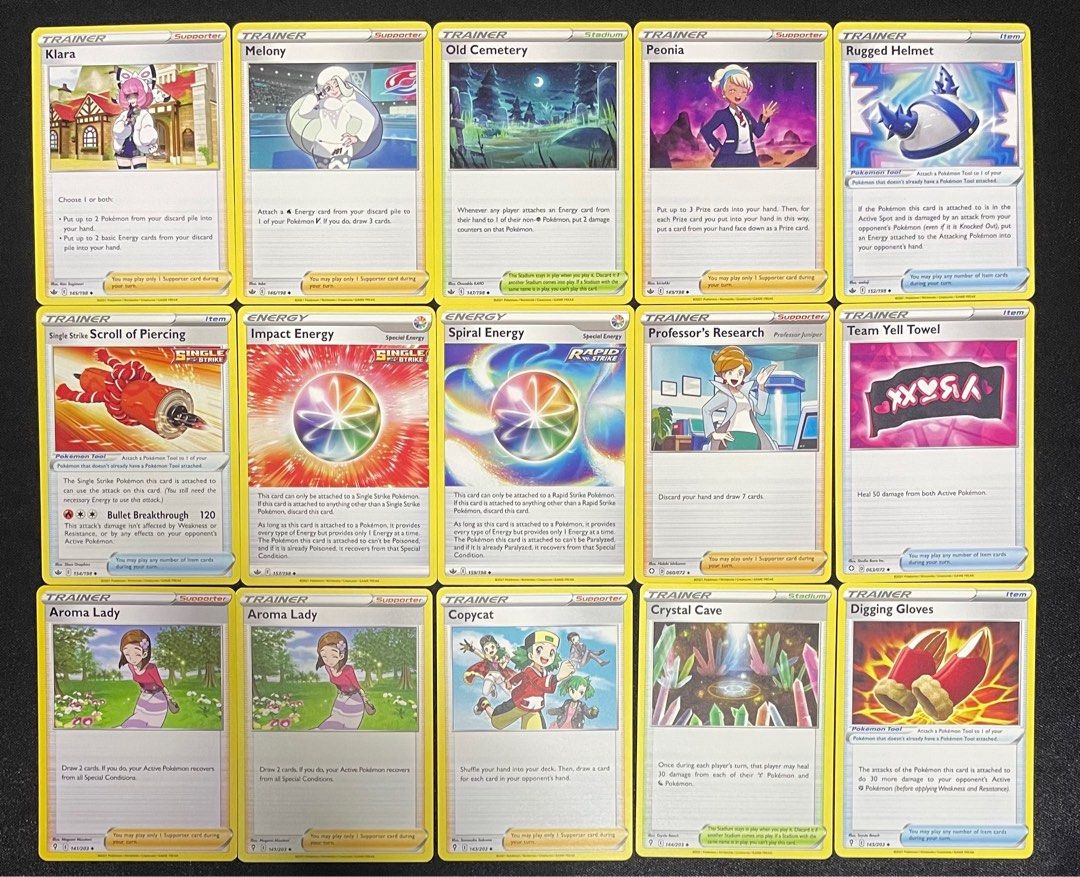Trainer cards pokemon tcg darkness ablaze vivid voltage battle styles ...