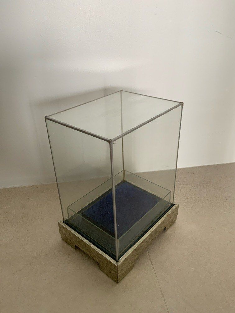 Transparent Glass Display Case Box, Furniture & Home Living, Furniture ...