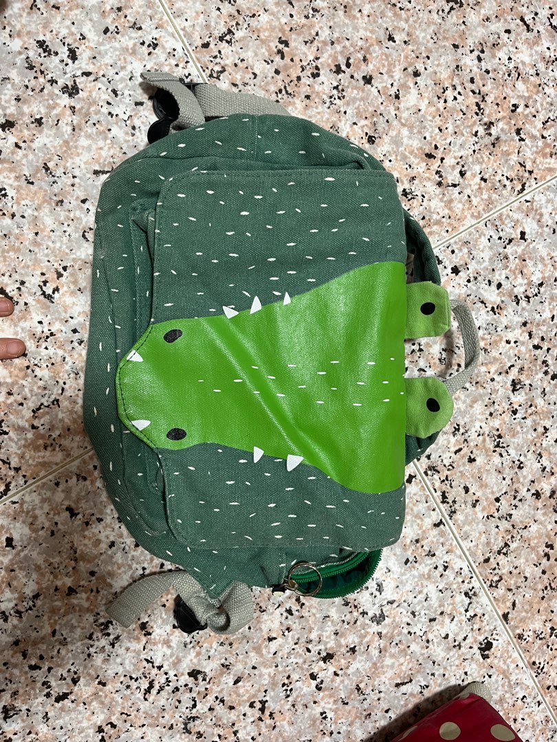 Trixie backpack kids crocodile, Babies & Kids, Babies & Kids Fashion on ...
