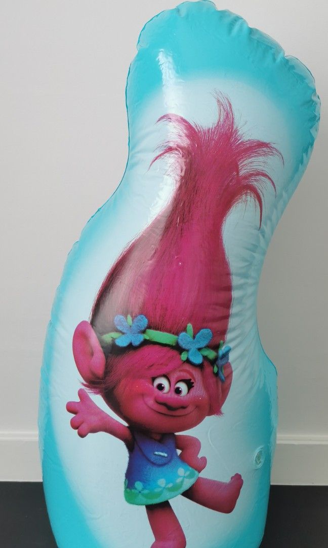Trolls Inflatable - Poppy toy, Babies & Kids, Infant Playtime on Carousell