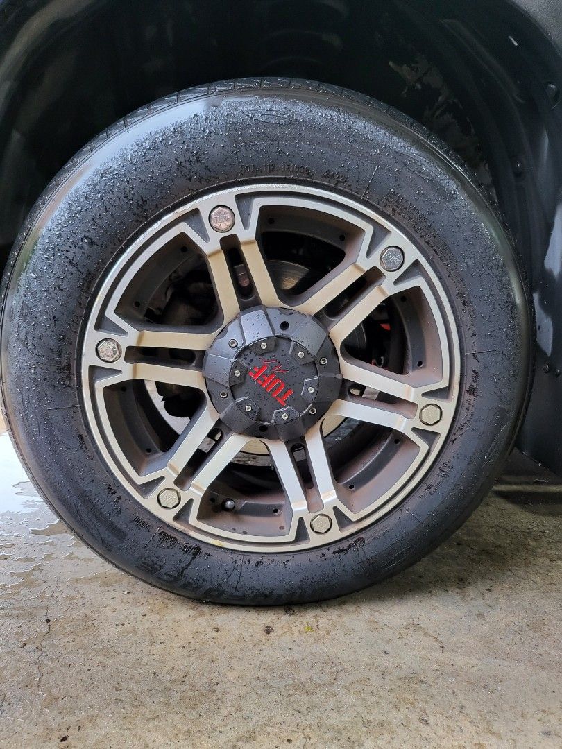 TUFF T01 16" Offroad rims, Car Accessories, Tyres & Rims on Carousell
