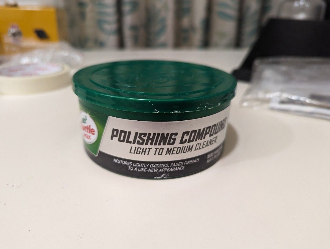 Turtle Wax Polishing Compound Light To Medium Cleaner Car Accessories Accessories On Carousell