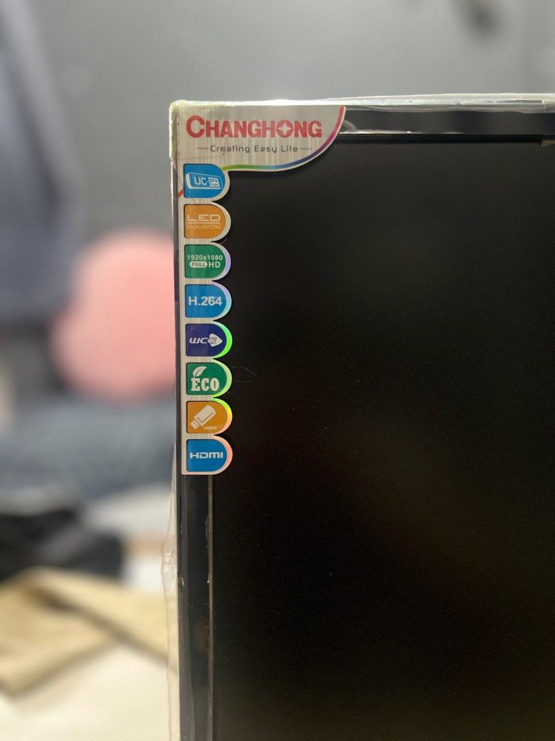 TV LED Changhong 24", Elektronik, TV & Perlengkapan Hiburan di Carousell