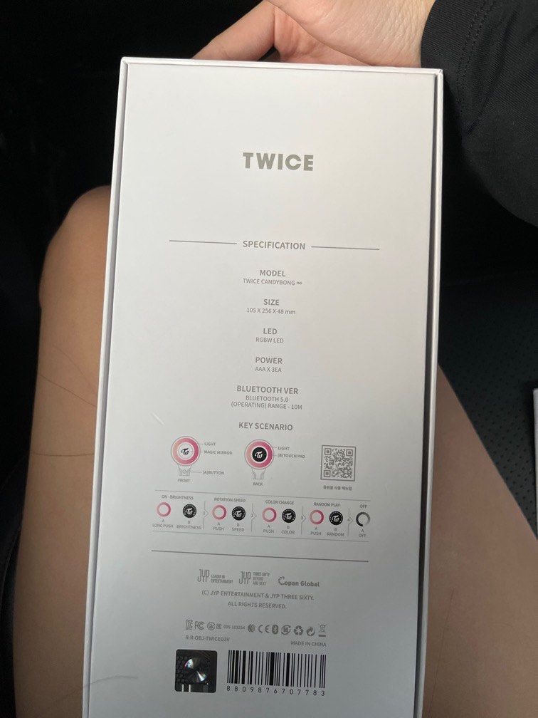 twice candybong light stick, Hobbies & Toys, Memorabilia & Collectibles ...