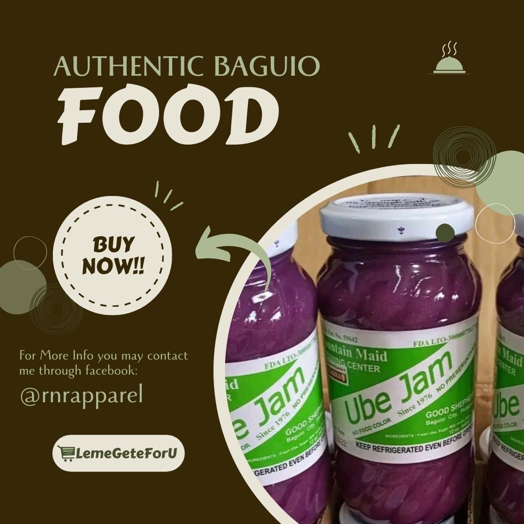 UBE JAM by Good Shepherd Baguio, Food & Drinks, Local Eats on Carousell