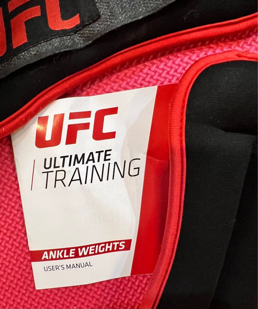 UFC Ankle Weights, Sports Equipment, Exercise & Fitness, Toning ...