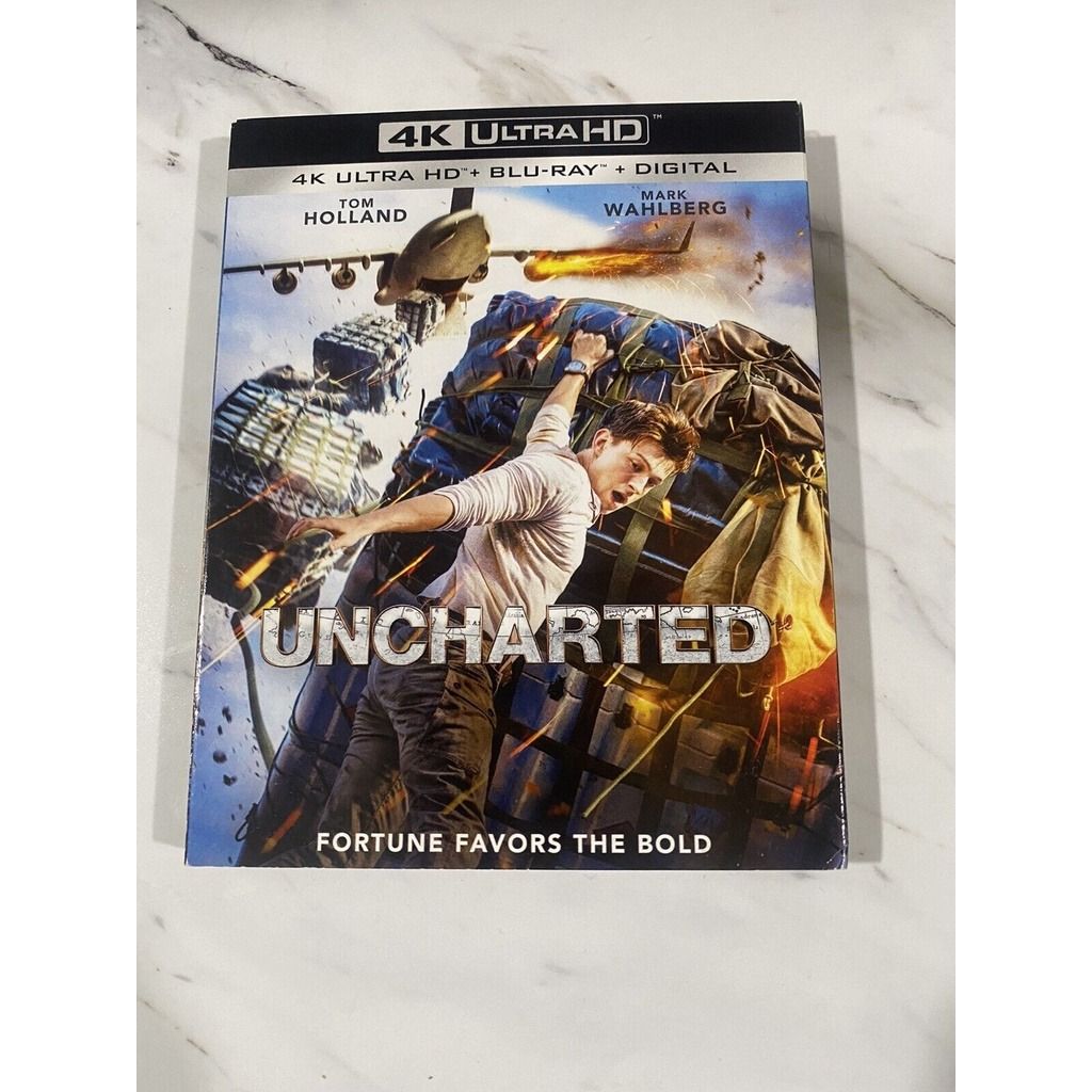 Uncharted 4K [ Blu-Ray ], Hobbies & Toys, Music & Media, CDs & DVDs on Carousell
