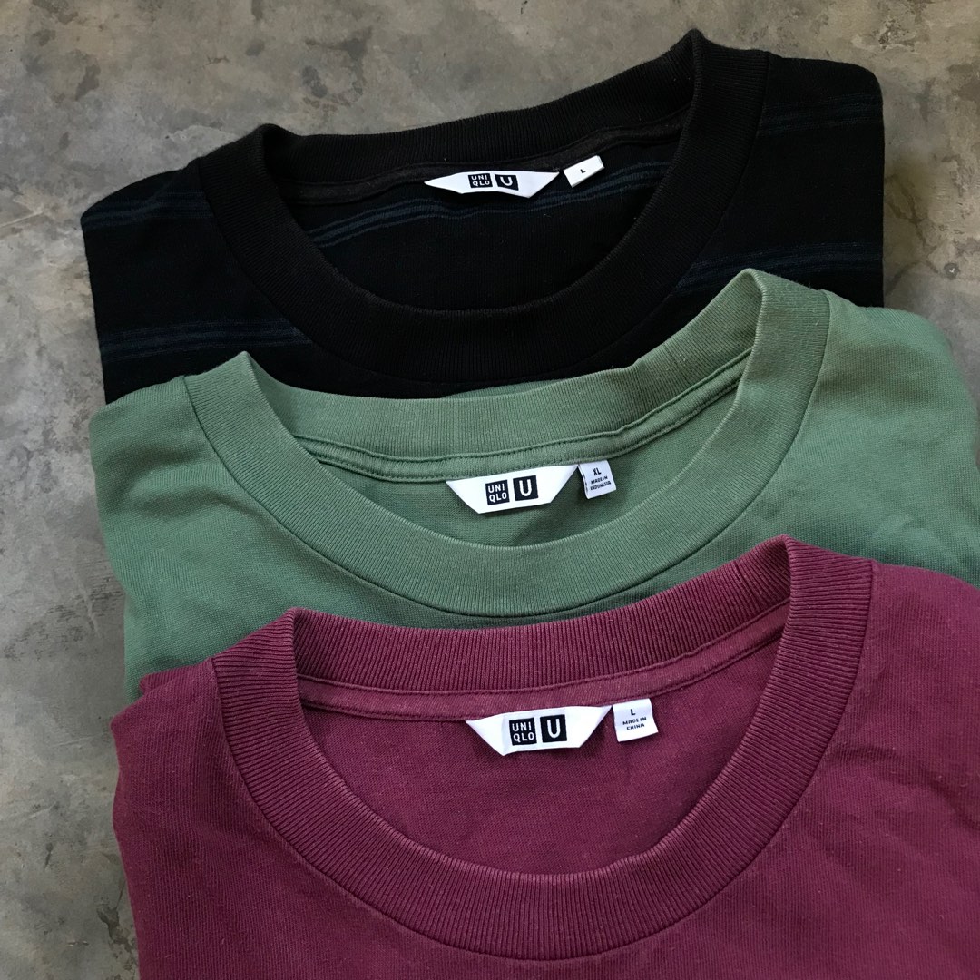 Uniqlo, Men's Fashion, Tops & Sets, Tshirts & Polo Shirts on Carousell