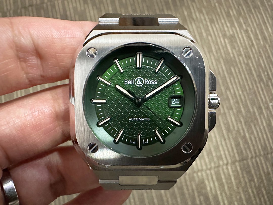 Unpolished Dec 22 Local Bell & Ross B&R BR05 Sincere Green Limited ...