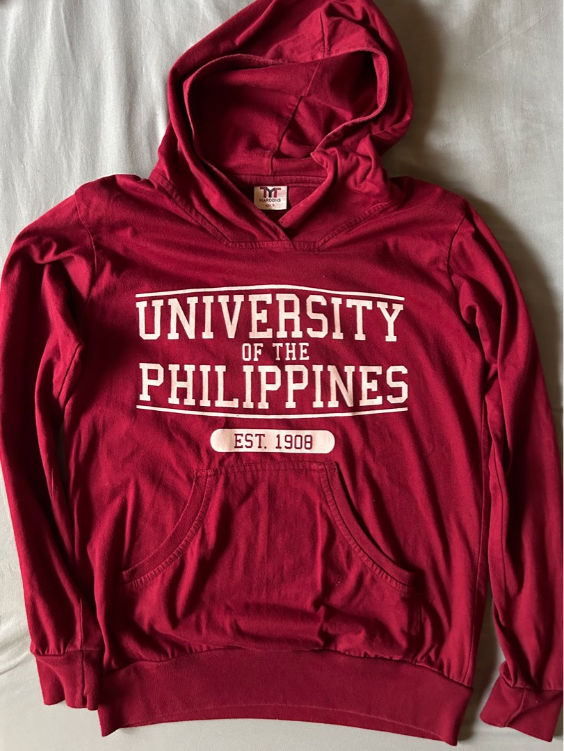 UP Maroons Hoodie, Men's Fashion, Coats, Jackets and Outerwear on Carousell