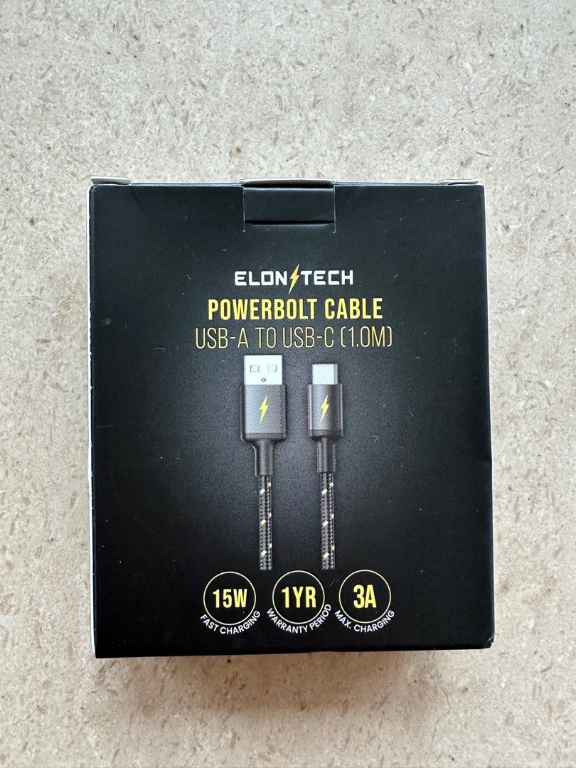 USB-A to USB-C (1.0m) - For new iPhone USBC & USBC Android phones ...