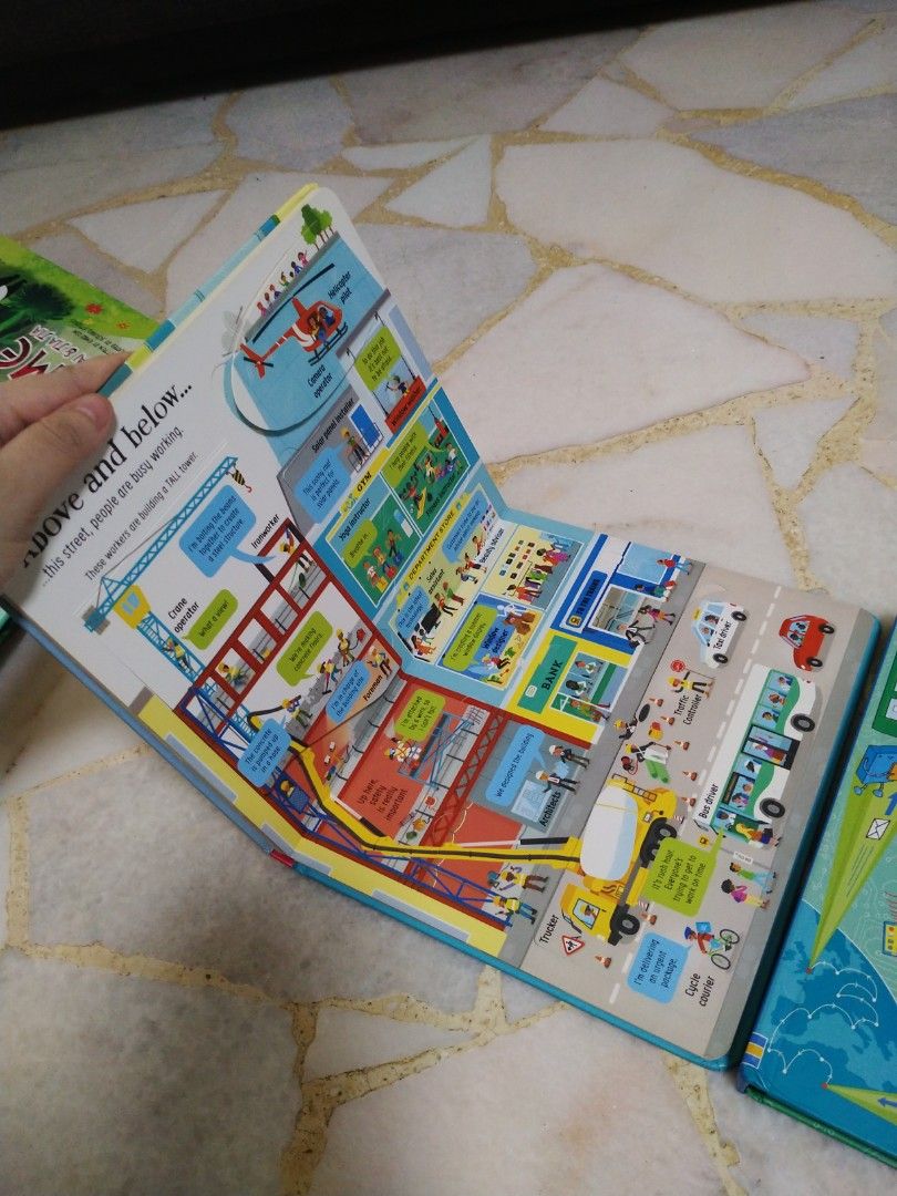 Usborne Look Inside Books, Hobbies & Toys, Books & Magazines, Children ...