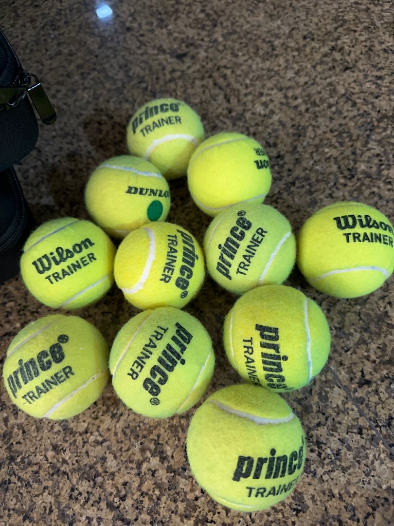 Used tennis balls, Sports Equipment, Sports & Games, Racket & Ball ...
