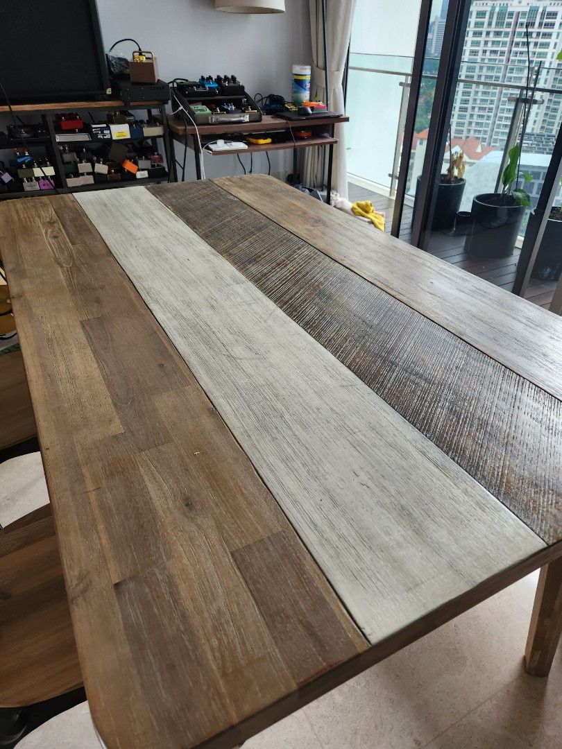 Used Wood Dining Table, Furniture & Home Living, Furniture, Tables ...