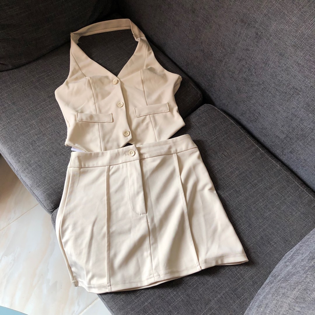 vest coords, Women's Fashion, Dresses & Sets, Sets or Coordinates on ...