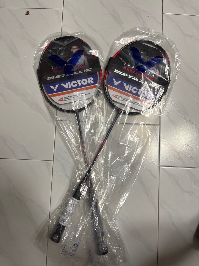 VICTOR Racket Thruster Ryuga Metallic TK-RYUGA-METALLIC-C Unstrung ...