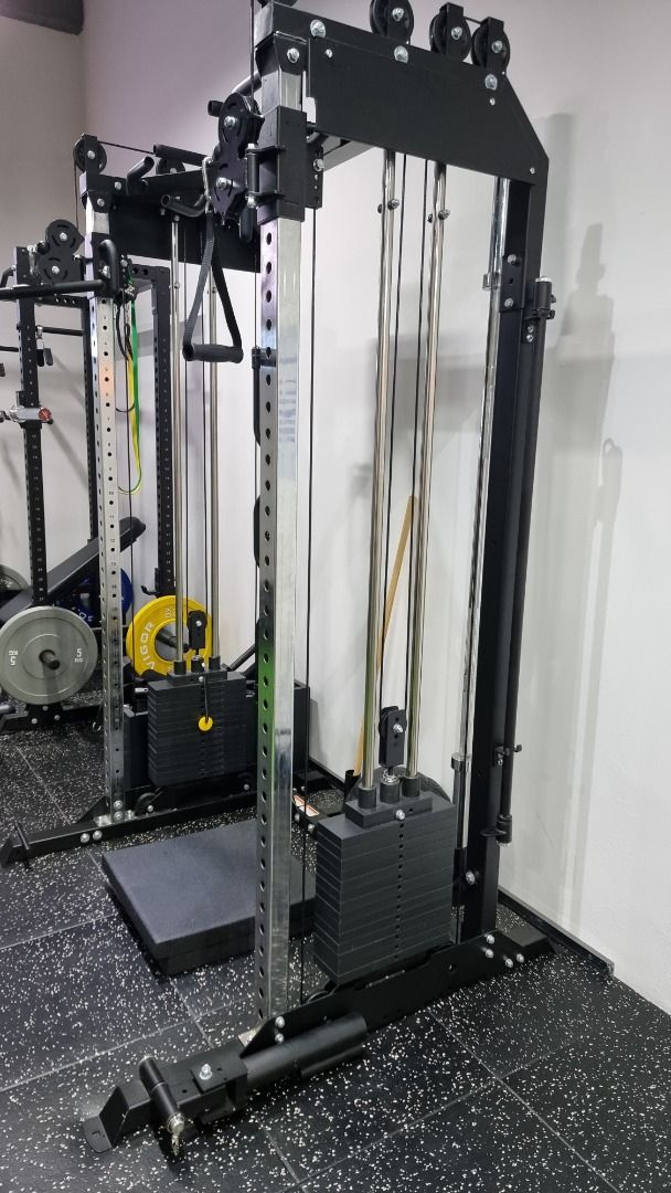 Vigor XT1 Multi Functional Trainer w/ Half Rack with 2 x 90 kg weight ...