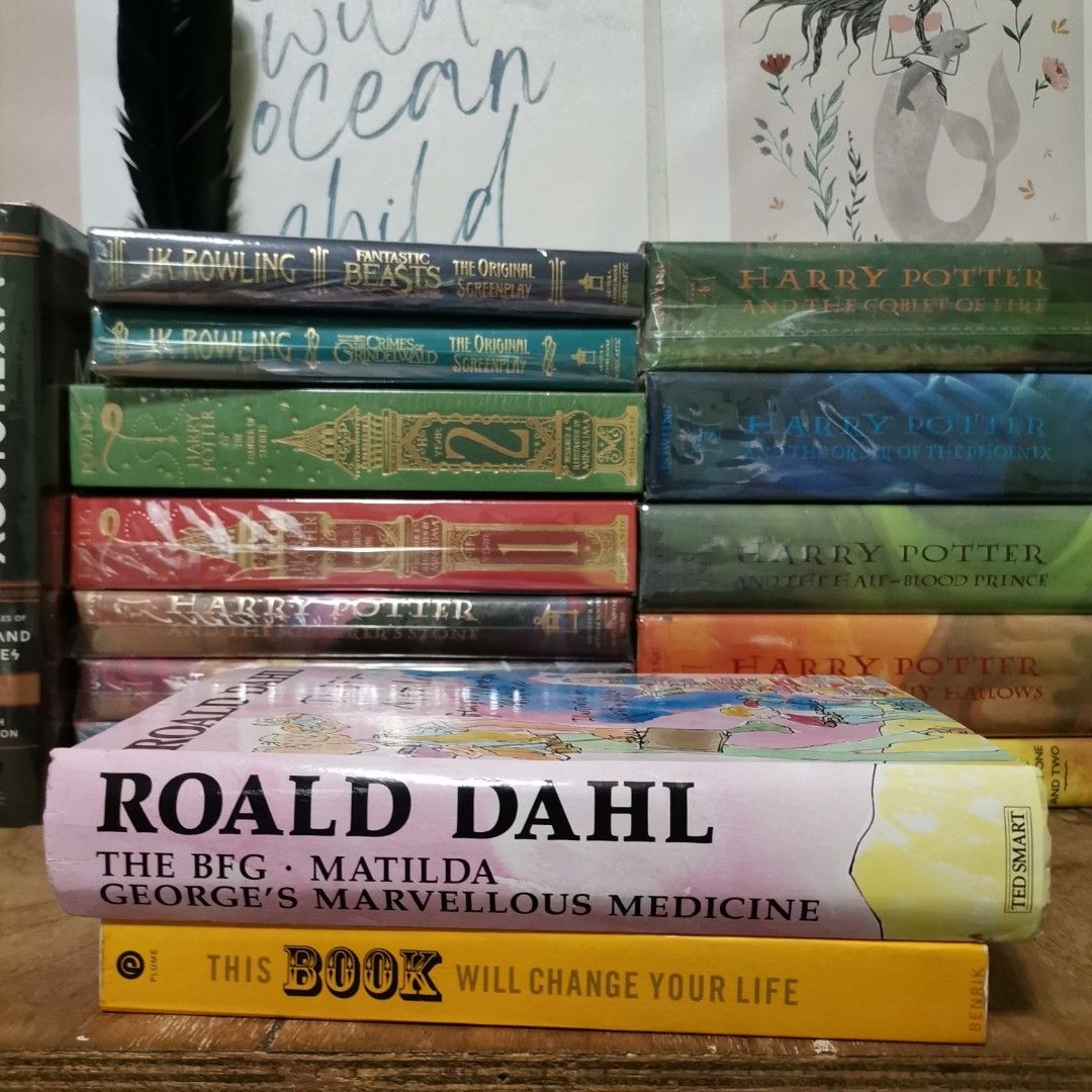 [VINTAGE, 1996] The BFG, Matilda, George's Marvellous Medicine by Roald ...