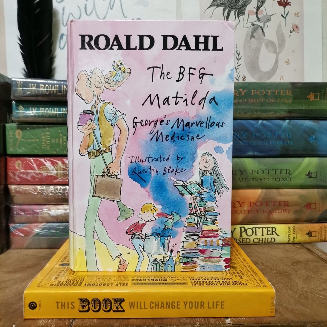 [VINTAGE, 1996] The BFG, Matilda, George's Marvellous Medicine by Roald ...