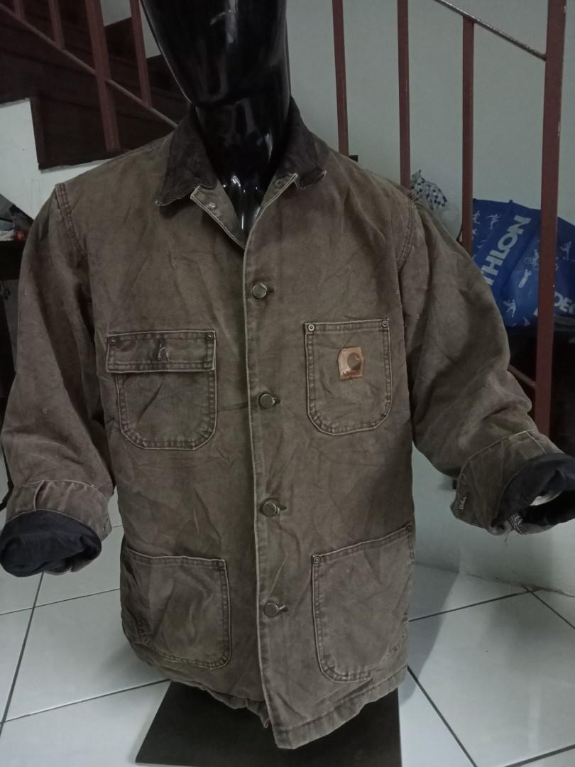 Vintage 90s Vintage Carhatt Jacket Workers iconic Carhatt Detroit, Men ...