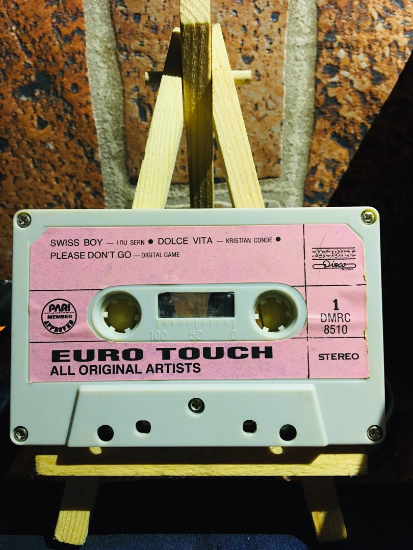 VINTAGE CASSETTE: EURO TOUCH ALL ORIGINAL ARTIST, Hobbies & Toys ...