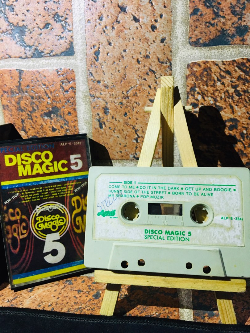 VINTAGE CASSETTE SPECIAL EDITION DISCO MAGIC 5, Hobbies & Toys ...