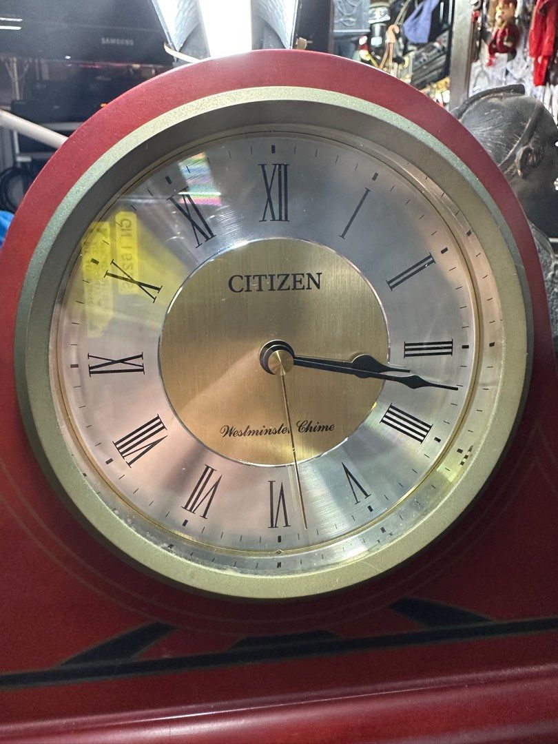 Vintage Citizen clock S5324-A Westminster chime, Furniture & Home ...