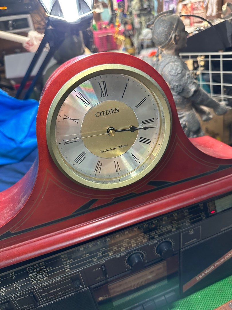 Vintage Citizen clock S5324-A Westminster chime, Furniture & Home ...