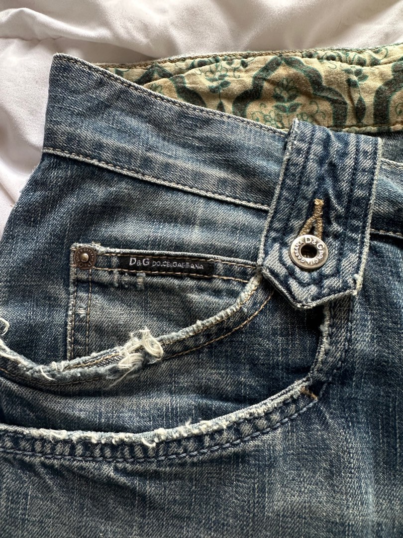Vintage Dolce & Gabbana D&G Jeans, Women's Fashion, Bottoms, Jeans ...