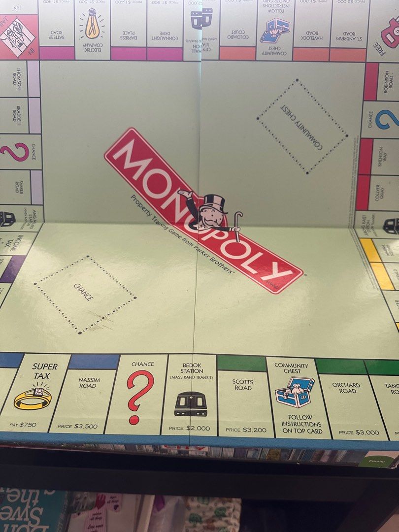 Vintage first set Monopoly game board, Hobbies & Toys, Toys & Games on ...