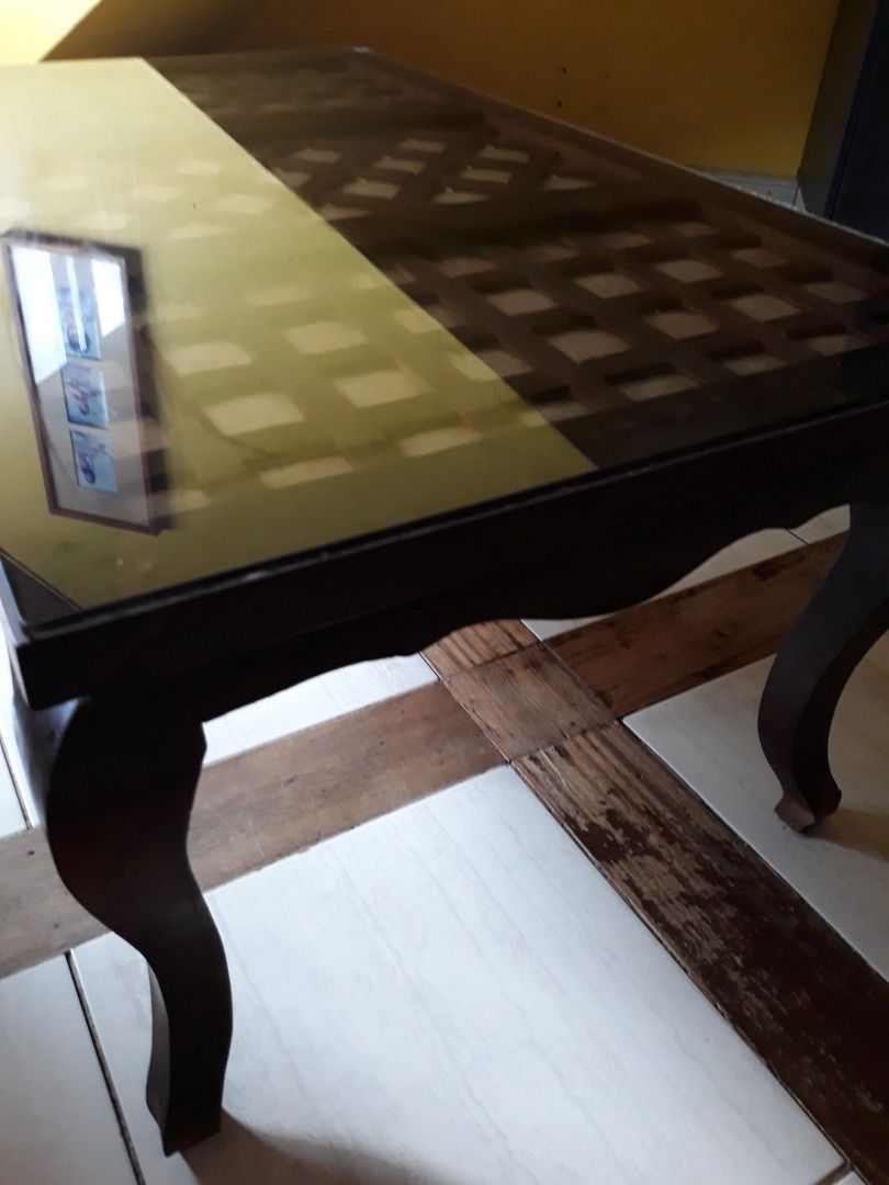 Vintage like Capiz Center Table, Furniture & Home Living, Furniture ...