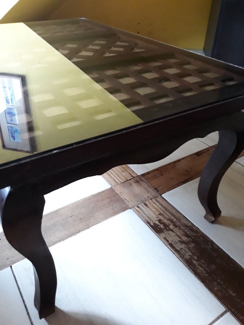 Vintage like Capiz Center Table, Furniture & Home Living, Furniture ...